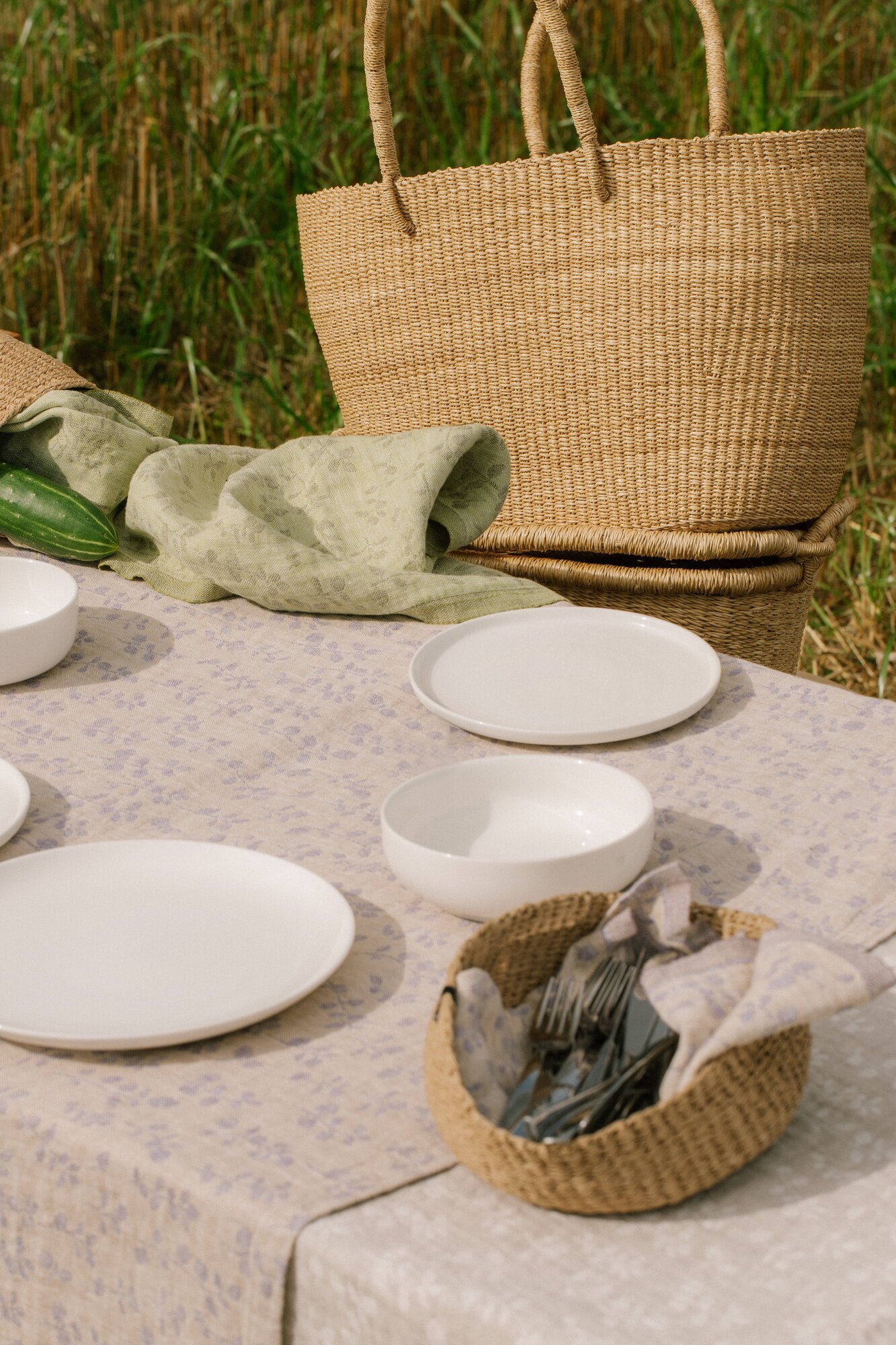 Lapuan Kankurit Meirami hand towel, lime - olive | Finnish Design Shop