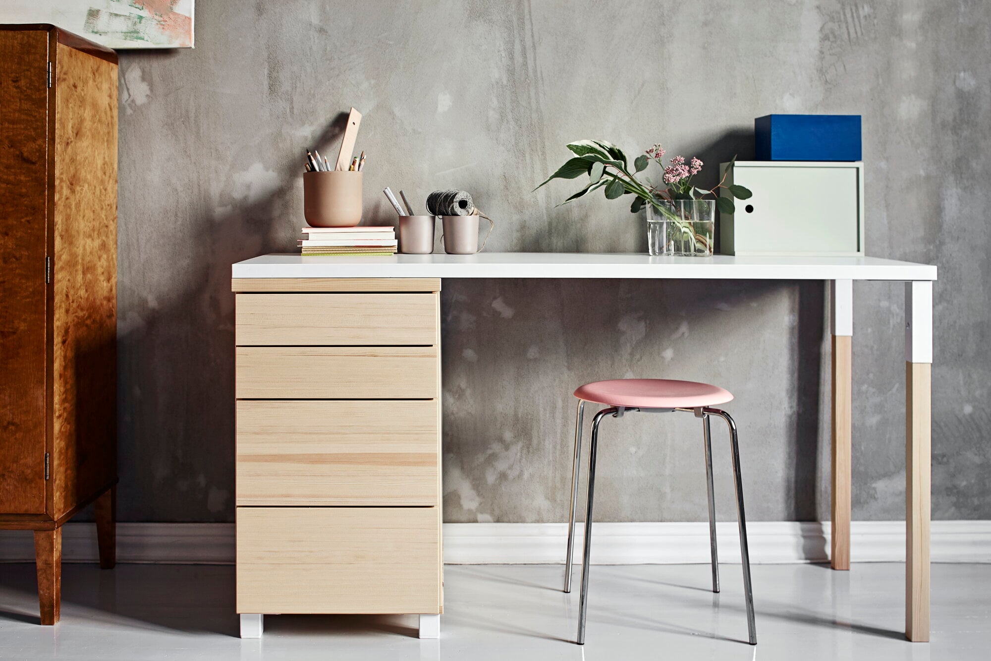 Lundia Classic desk, natural | Finnish Design Shop