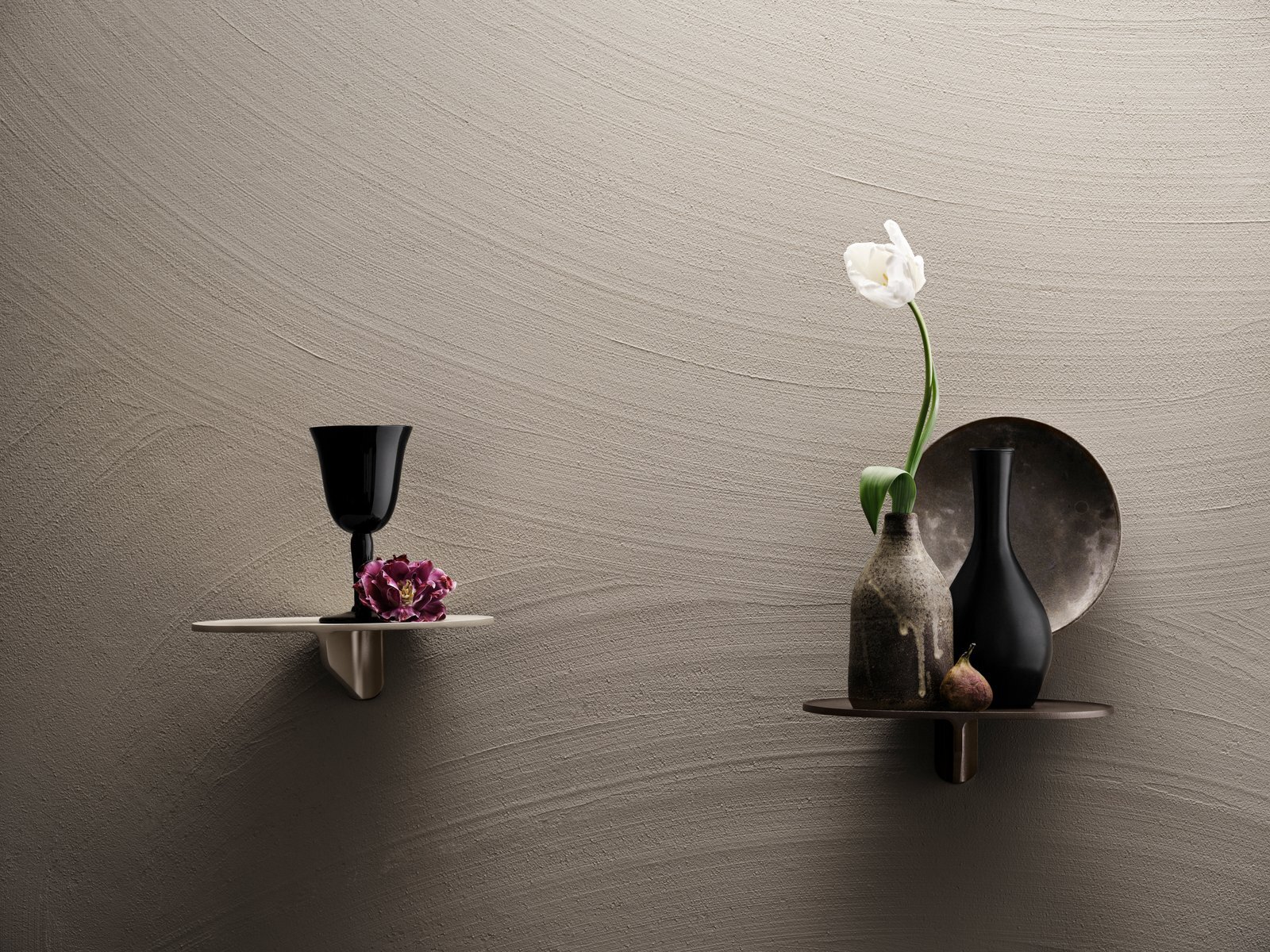 String Furniture Museum hylly, tummanruskea | Finnish Design Shop