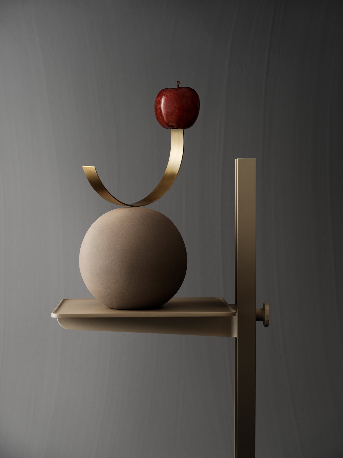 String Furniture Museum side table, beige | Finnish Design Shop