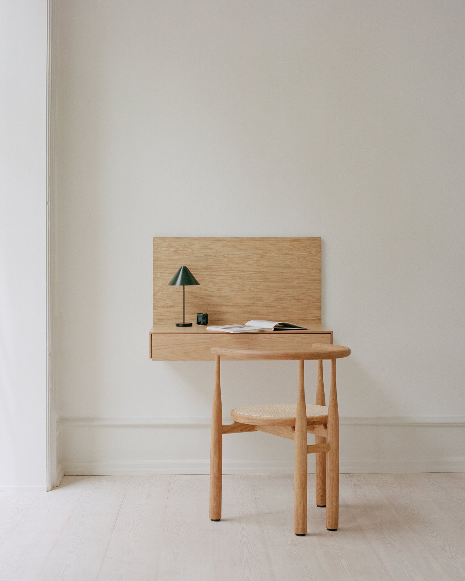 New Works Tana wall mounted desk, oak | Finnish Design Shop