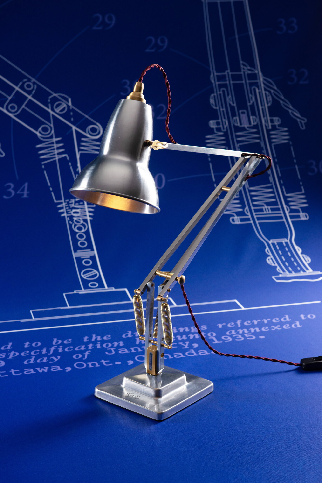 Anglepoise Original 1227 desk lamp, 90 years limited edition | Finnish ...