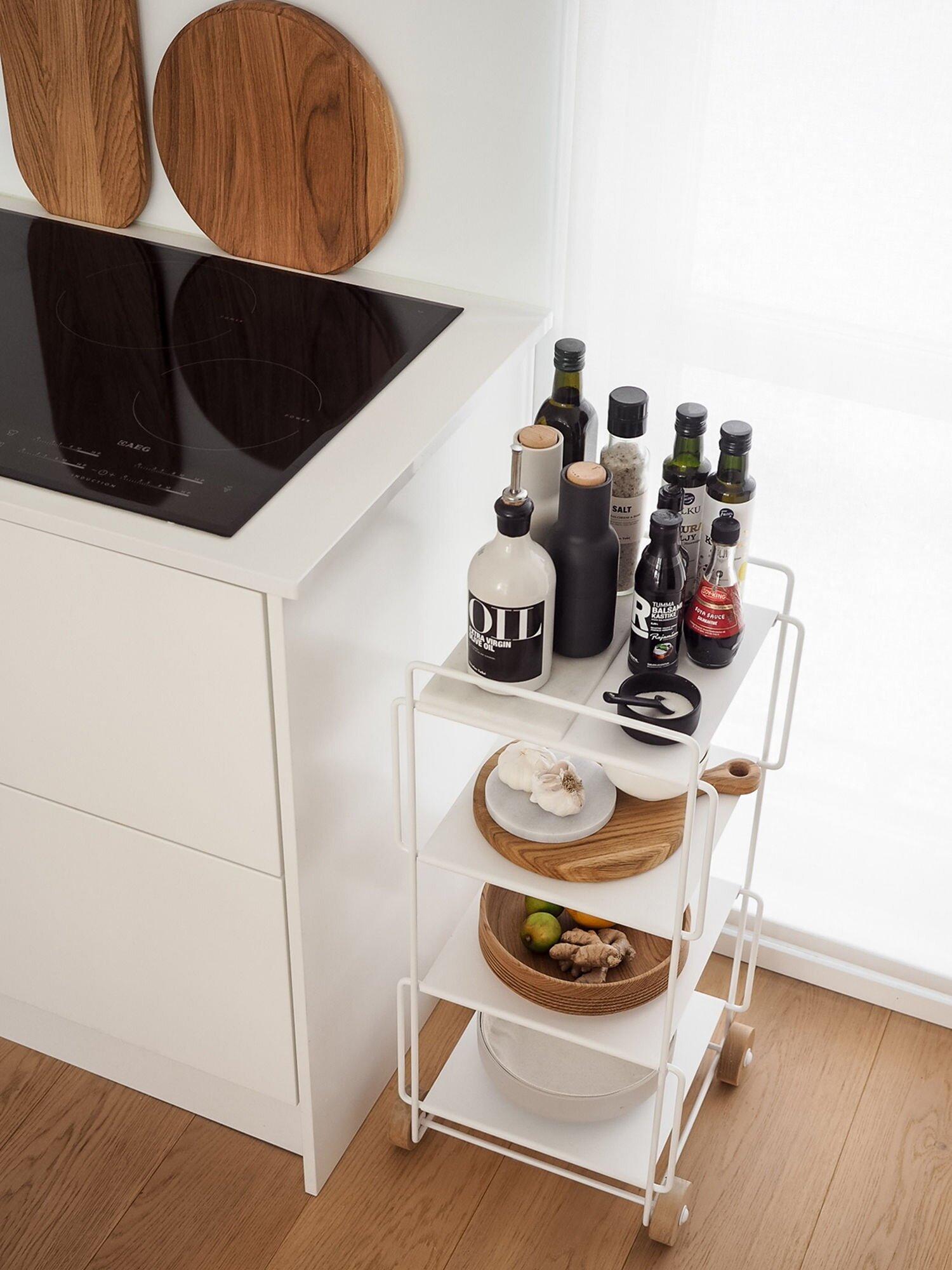 Everyday Design Hanko trolley, white | Finnish Design Shop UK