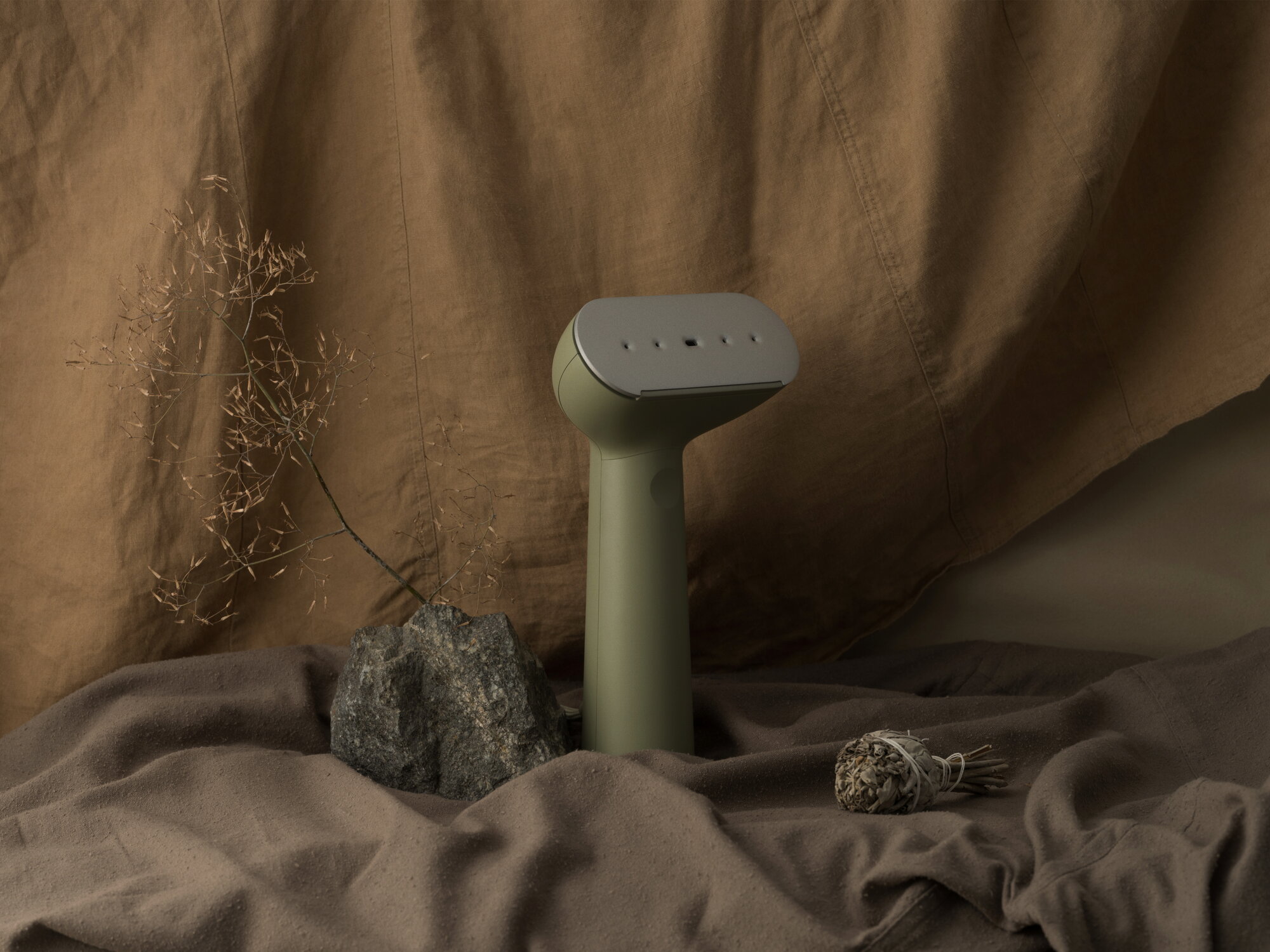 Steamery Cirrus No.3 iron steamer, sage | Finnish Design Shop