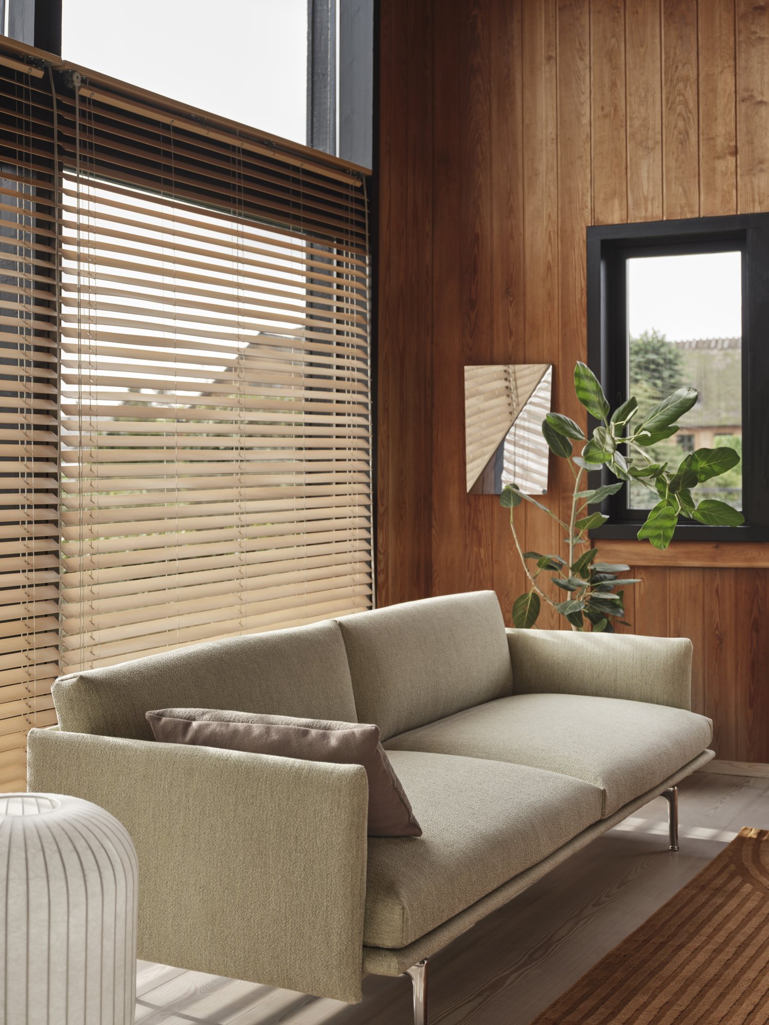 Muuto Gaze mirror, 50 x 35 cm, polished steel | Finnish Design Shop