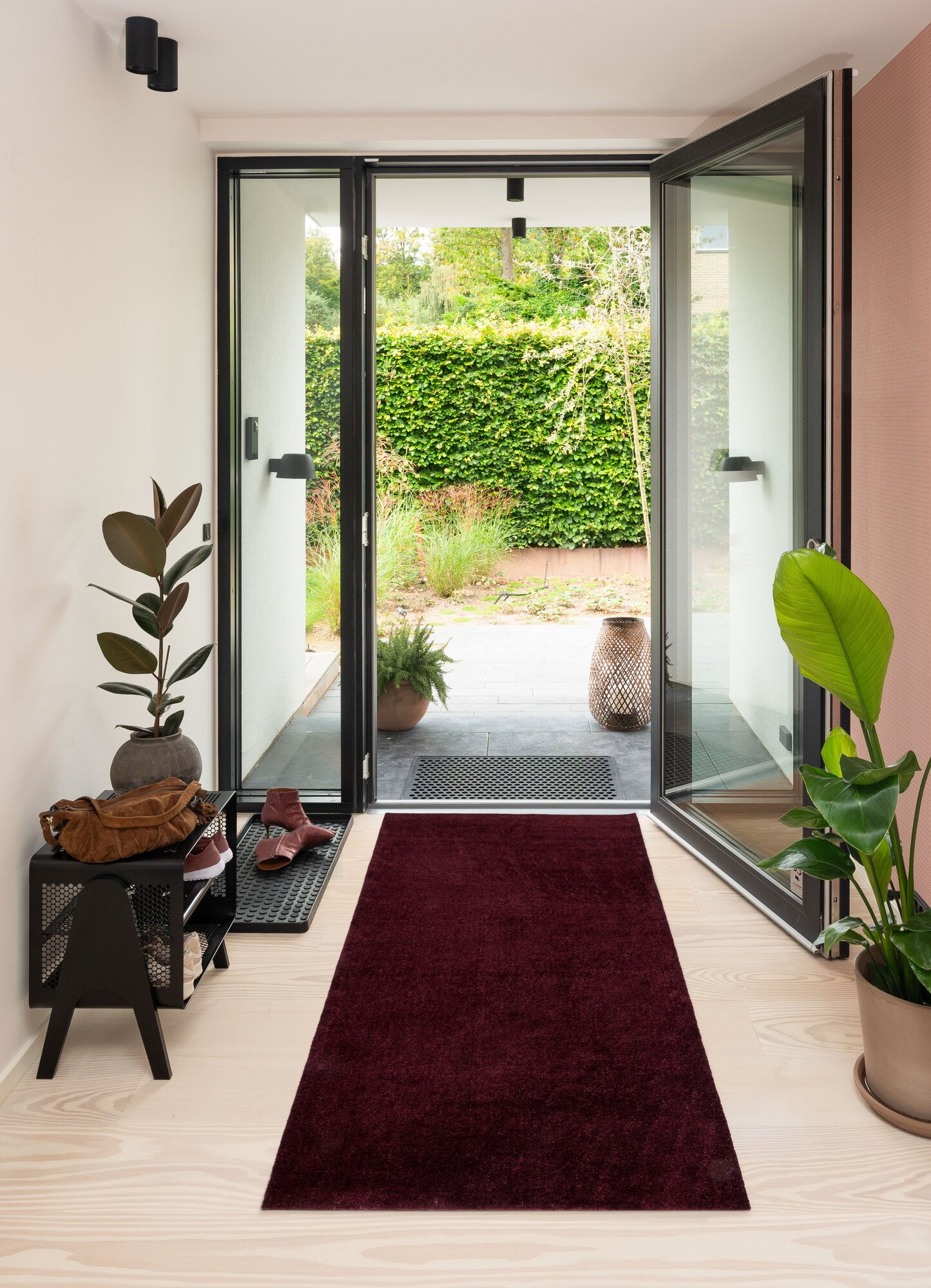 Tica Copenhagen Uni color matto, 90 x 200 cm, bordeaux | Finnish Design Shop