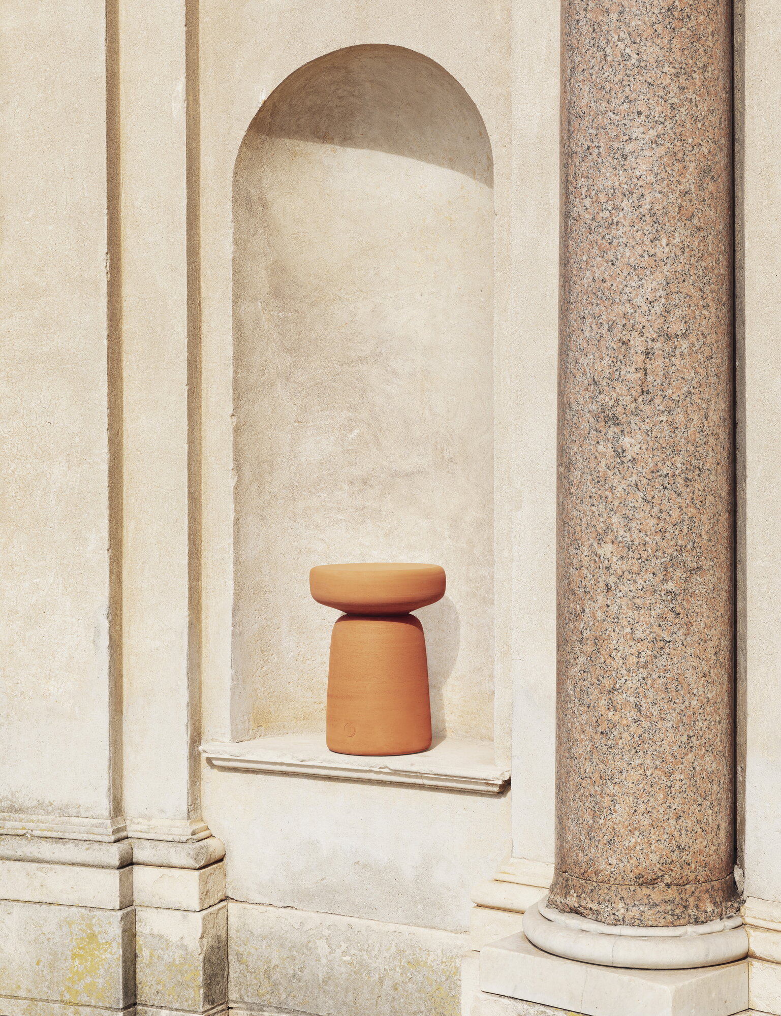 Miniforms Tototò side table, terracotta | Finnish Design Shop
