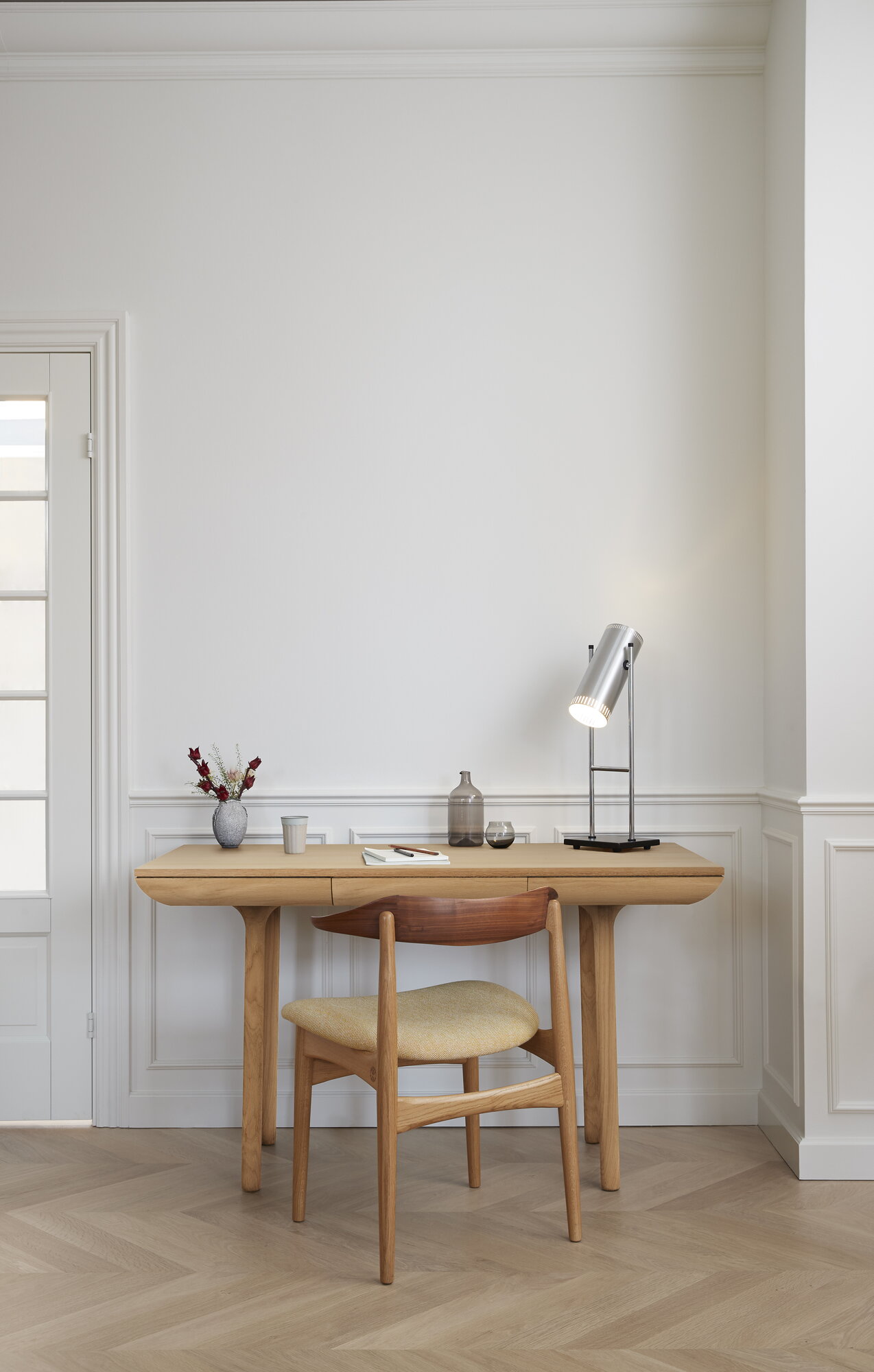 Warm Nordic Trombone table lamp, aluminium | Finnish Design Shop