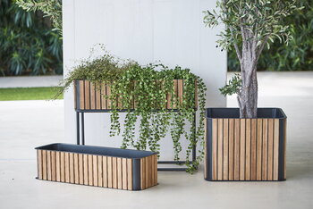 Cane-line Combine planter, square | Finnish Design Shop