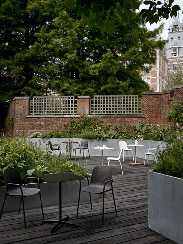 HAY Neu table round, anthracite | Finnish Design Shop