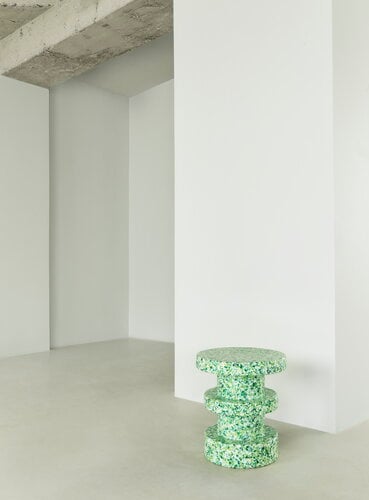 Normann Copenhagen Bit stool, stack, green | Finnish Design Shop