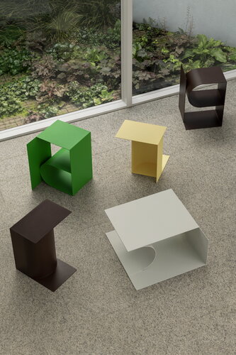 Hem Glyph Beta side table, pure green | Finnish Design Shop