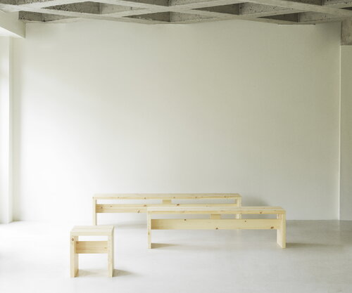 Normann Copenhagen Stretch stool, 40 cm, UV-lacquered pine | Finnish ...