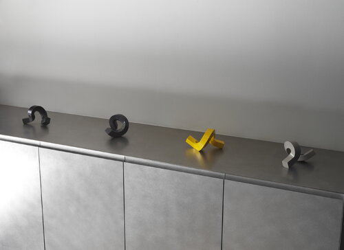 Normann Copenhagen Crooked One candlestick, yellow | Finnish Design Shop