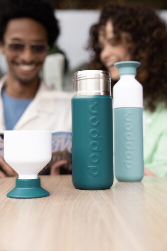 Dopper drinking bottle 0,35 L, insulated, bottlenose blue | Finnish ...