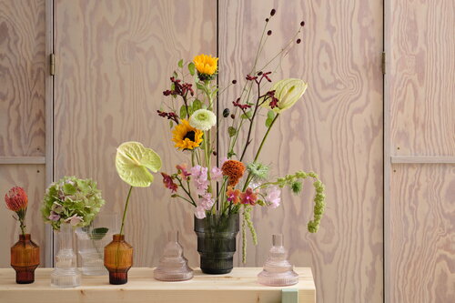 Kosta Boda Pavilion vase, 134 mm, dark amber | Finnish Design Shop