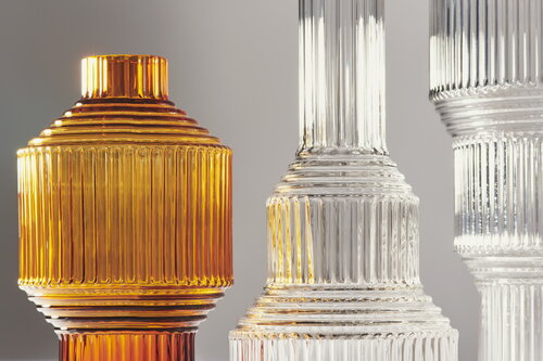 Kosta Boda Pavilion vase, 134 mm, dark amber | Finnish Design Shop