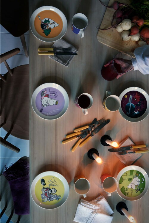 Moomin Arabia Muumi lautanen, Taikuri | Finnish Design Shop