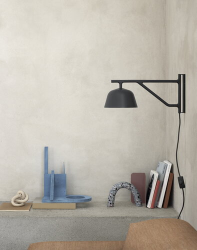 Muuto Ambit wall lamp, black | Finnish Design Shop