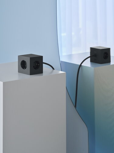 Avolt Square 1 USB-C extension cord, 3 m, Stockholm black | Finnish ...