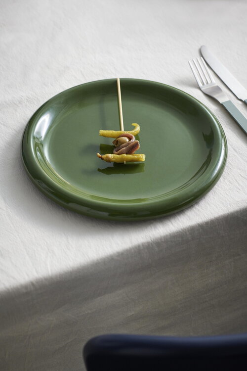 HAY Barro plate, set of 2, 24 cm, green | Finnish Design Shop