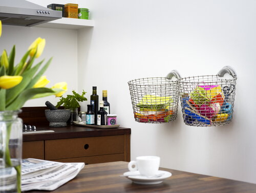 Korbo Bin hanger, aluminium | Finnish Design Shop