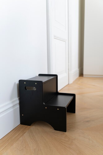 Nofred Step Up step ladder, black | Finnish Design Shop