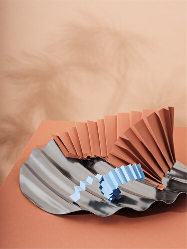 Muuto Wave tray, 50 cm, steel | Finnish Design Shop