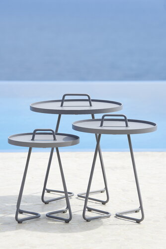 Cane-line On-the-move table, XS, light grey | Finnish Design Shop UK