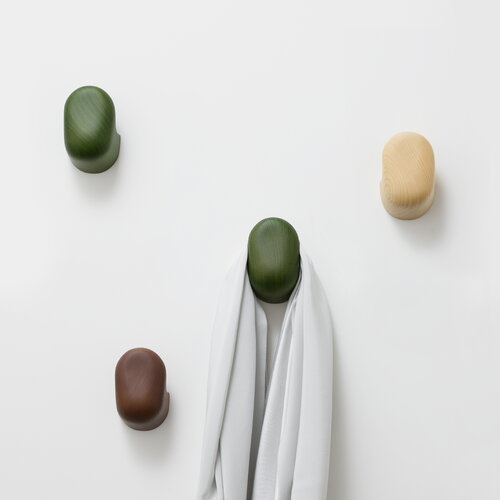 Mattiazzi Palmo hook, green | Finnish Design Shop
