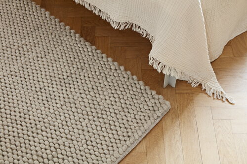 HAY Peas rug, soft grey | Finnish Design Shop