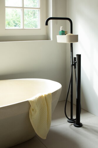 Brabantia ReNew shower caddy, soft beige | Finnish Design Shop