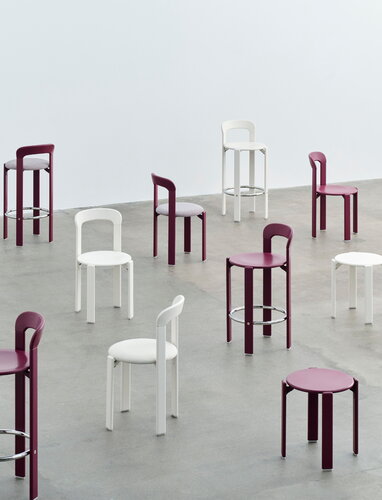 HAY Rey stool, grape red | Finnish Design Shop