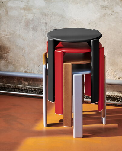 HAY Rey stool, scarlet red | Finnish Design Shop
