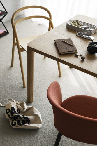 Hem Log table, 140 x 90 cm, oak | Finnish Design Shop