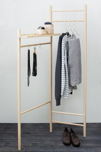 Verso Design Tikas clothes rack, birch | Finnish Design Shop