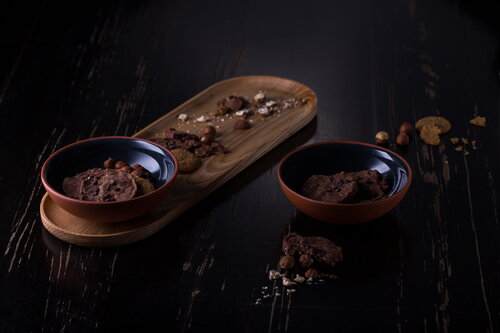 Vaidava Ceramics Earth bowl 0,2 L, set of 3 + tray, grey | Finnish ...