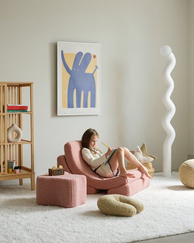 Wigiwama Moon chair, guava pink | Finnish Design Shop