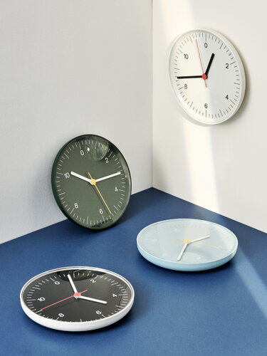 HAY Wall Clock, blue | Finnish Design Shop
