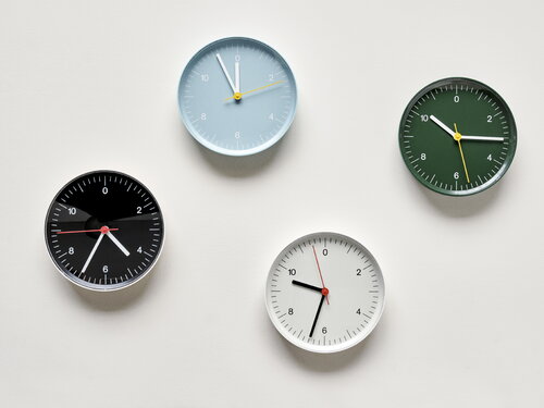 HAY Wall Clock, blue | Finnish Design Shop