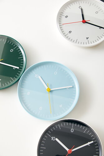 HAY Wall Clock seinäkello, musta | Finnish Design Shop