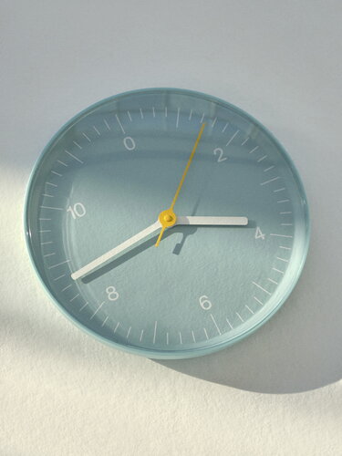 HAY Wall Clock, blue | Finnish Design Shop