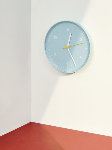HAY Wall Clock, blue | Finnish Design Shop