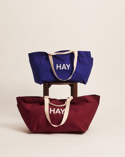 HAY Weekend bag, large, burgundy | Finnish Design Shop