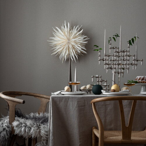 STOFF Copenhagen STOFF Nagel candleholder, set of 3, chrome | Finnish ...