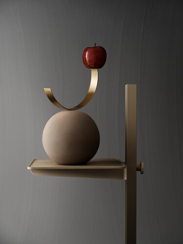 String Furniture Museum side table, beige | Finnish Design Shop