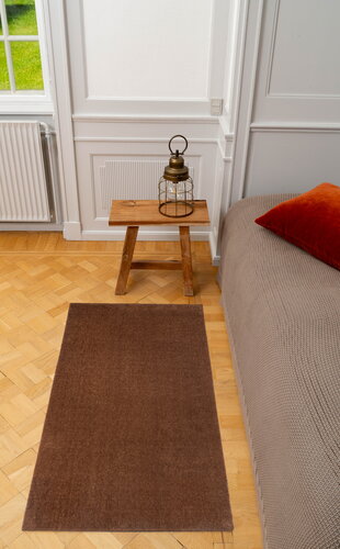 Tica Copenhagen Uni color rug, 67 x 120 cm, cognac | Finnish Design Shop