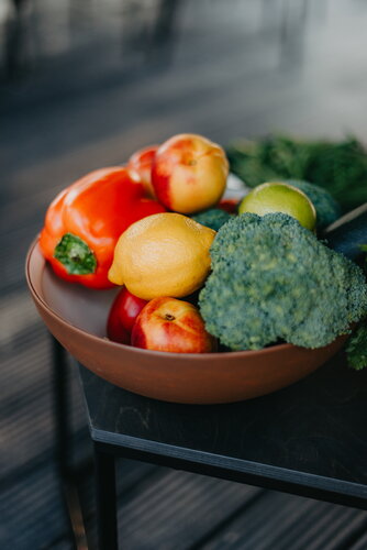 Vaidava Ceramics Earth Raw bowl, 2 L, brown - beige | Finnish Design Shop