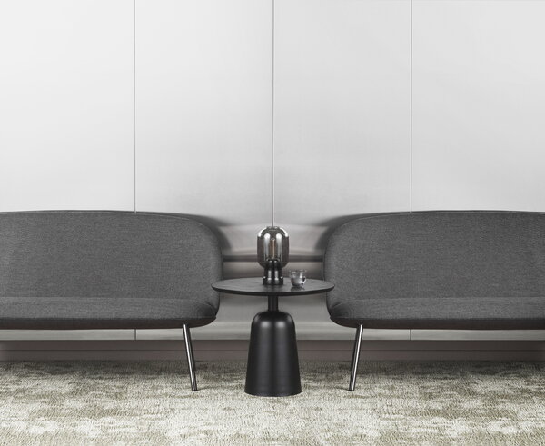 Normann Copenhagen Turn side table 55 cm, black | Finnish Design Shop