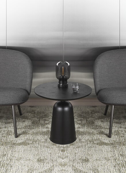 Normann Copenhagen Turn side table 55 cm, black | Finnish Design Shop